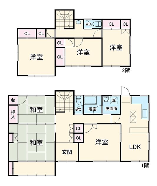 【ホームズ】でお部屋探し！朝明町貸家 1[6LDK/賃料8.5万円/145.4㎡]賃貸一戸建て住宅情報(物件番号:3701012-0188542、取扱い不動産会社:ハウスコム東海株式会社 四日市店)